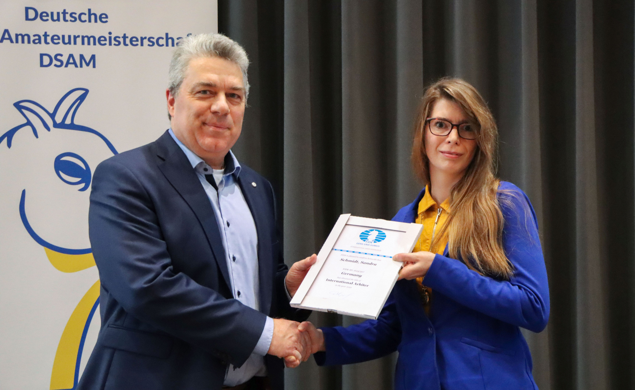 SANDRA SCHMIDT WIRD ALS VIERTE DEUTSCHE FRAU INTERNATIONAL ARBITER ...